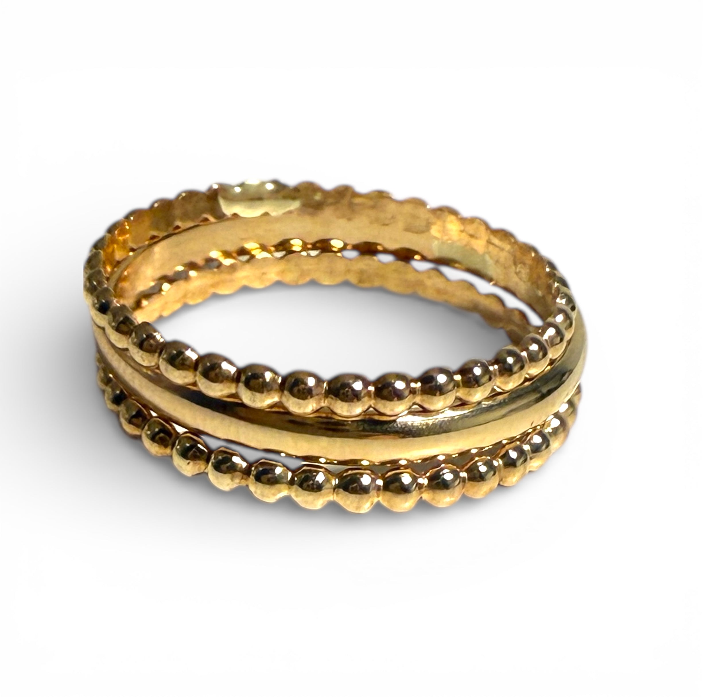 Bee Bee Bold Stack Rings – www.ToeRings.com