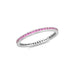 CZ Micro Eternity Colorful Gemstone Toe Ring – www.ToeRings.com