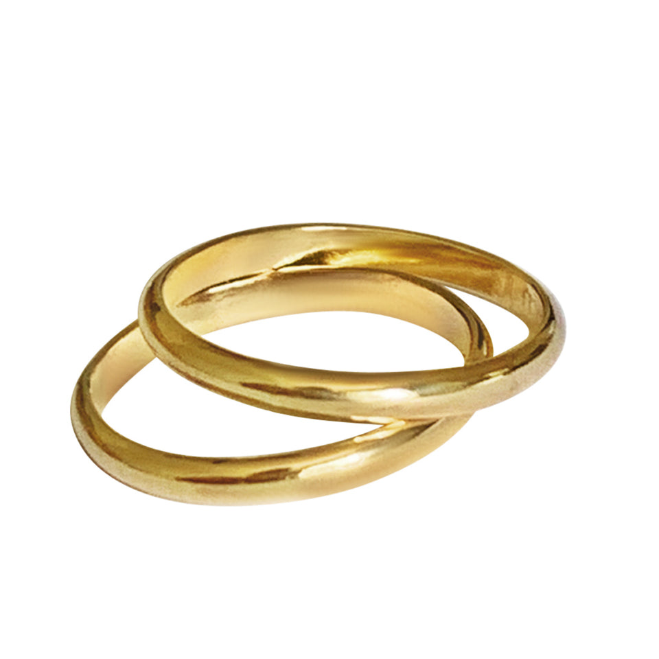 Stacked Fitted Toe Rings for Men and Women – www.ToeRings.com
